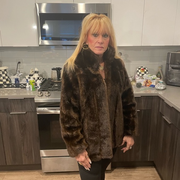 Jackets & Coats | Donna Salyers Faux Sable Jacket | Poshmark
